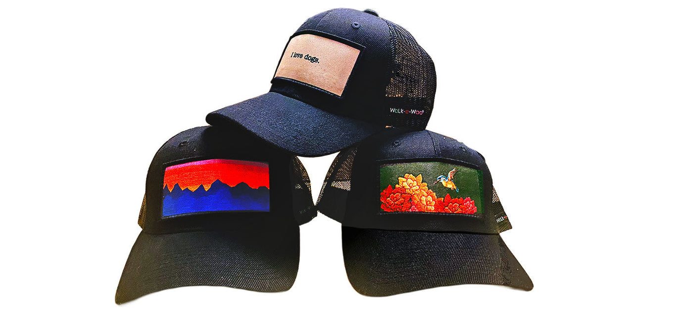 Hats - Fun, original styles, for the humans! – WaLk-e-Woo